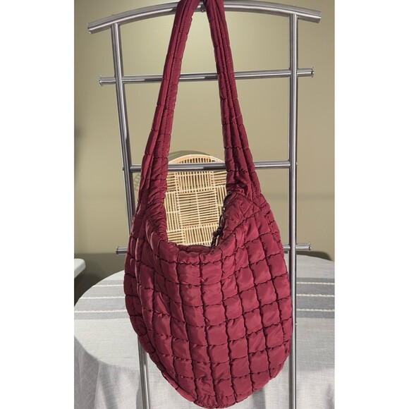 Urban Expressions | Bags | Urban Fit By Urban Express Cranberry Puffer ...